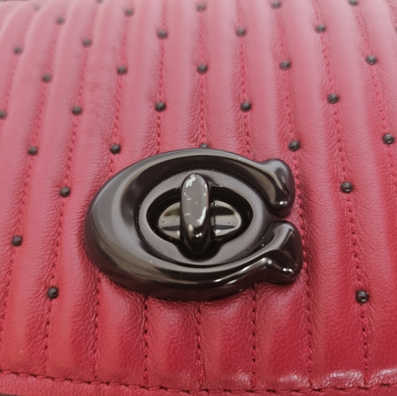 Coach | Bags | Coach Parker With Quilting And Rivets | Poshmark